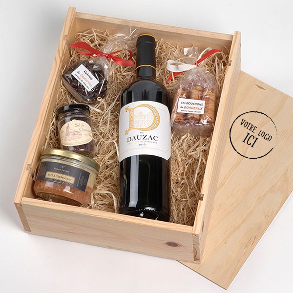 Coffret cadeau vin Bordeaux D de Dauzac - Bordeaux Shop